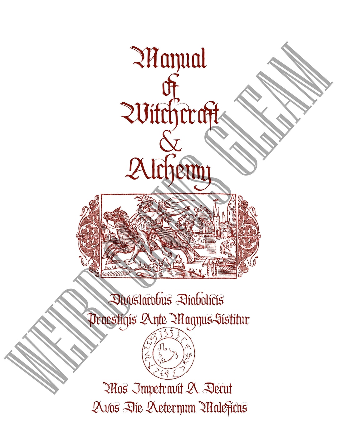 Hocus Pocus Spell Book Pages Volume 1 - Etsy