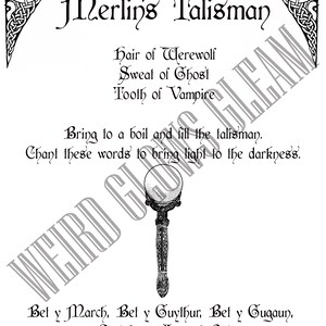 Halloweentown Inspired Spell Book Pages. - Etsy