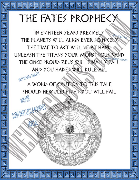 Hades Inspired Spell Book Pages - Etsy