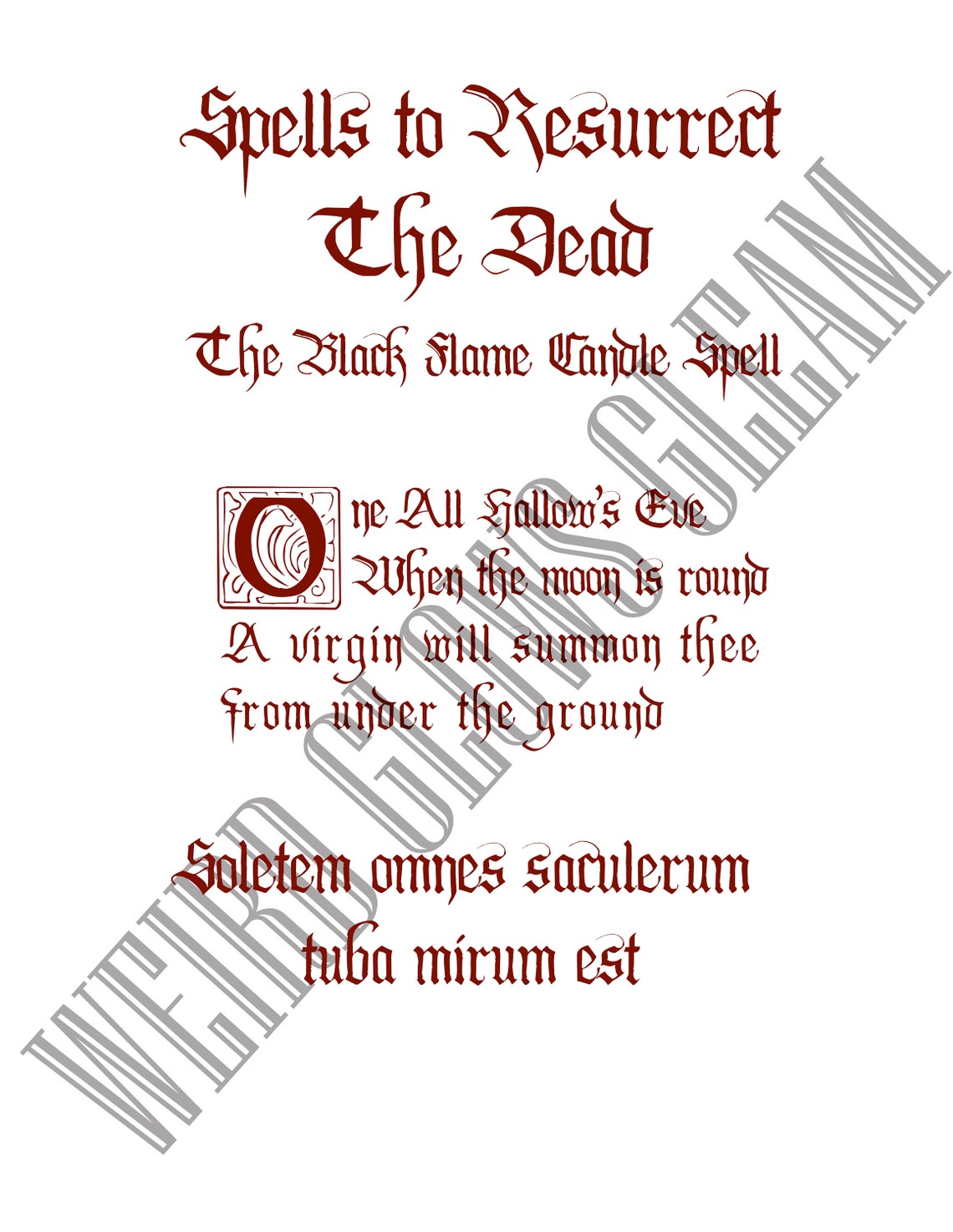 Hocus Pocus Spell Book Pages Volume 2 - Etsy UK