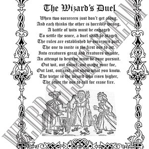 Disney Merlin Spell Book Pages (part 1) - Etsy