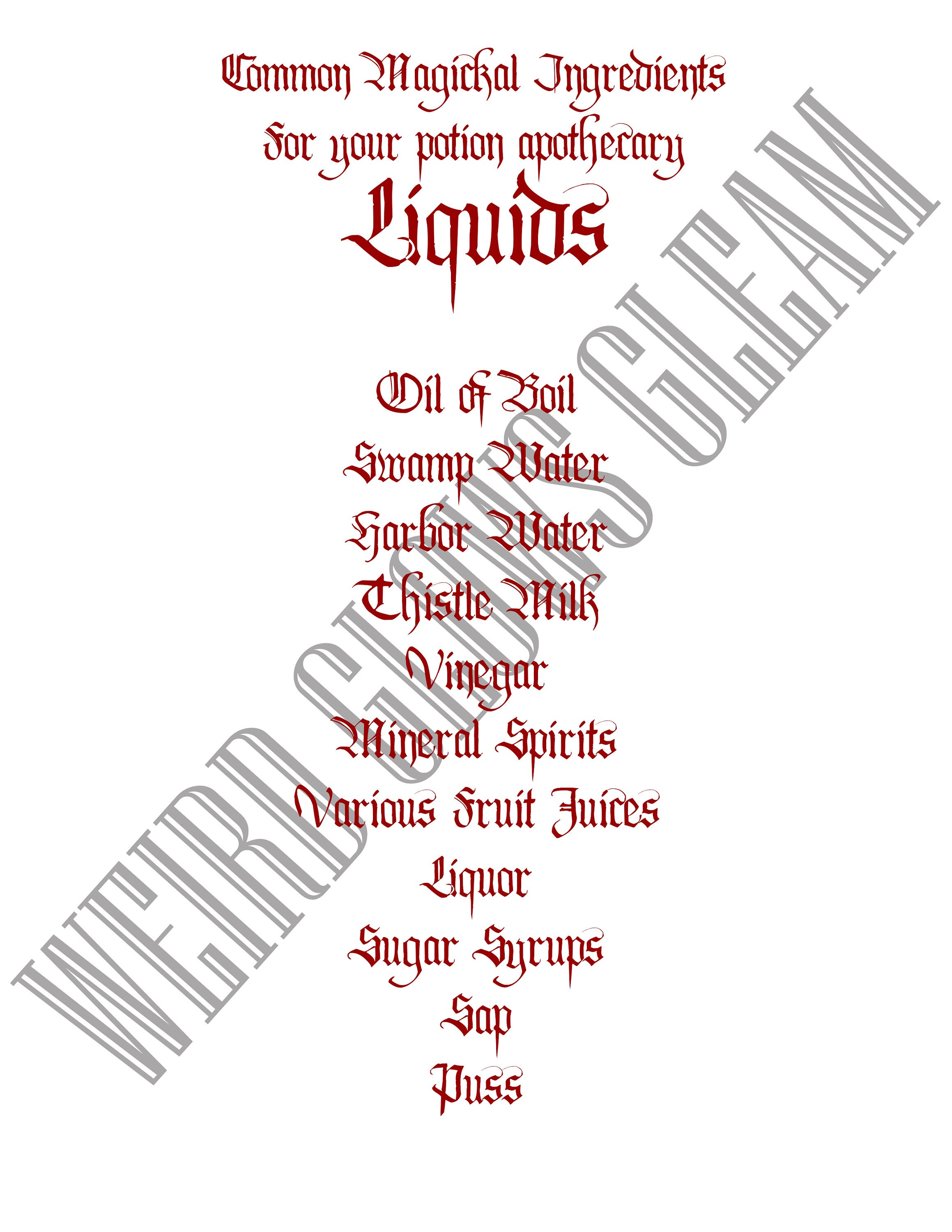Hocus Pocus Spell Pages Volume 3 - Etsy