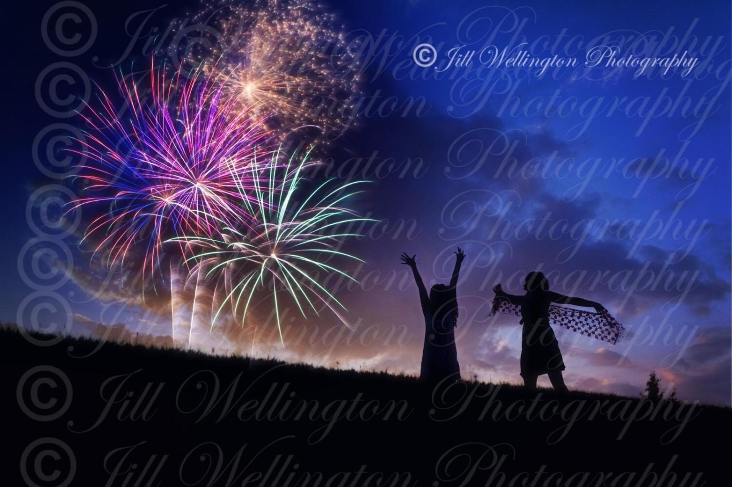 DIGITAL Fireworks Overlay for Photographers, Photography - Etsy