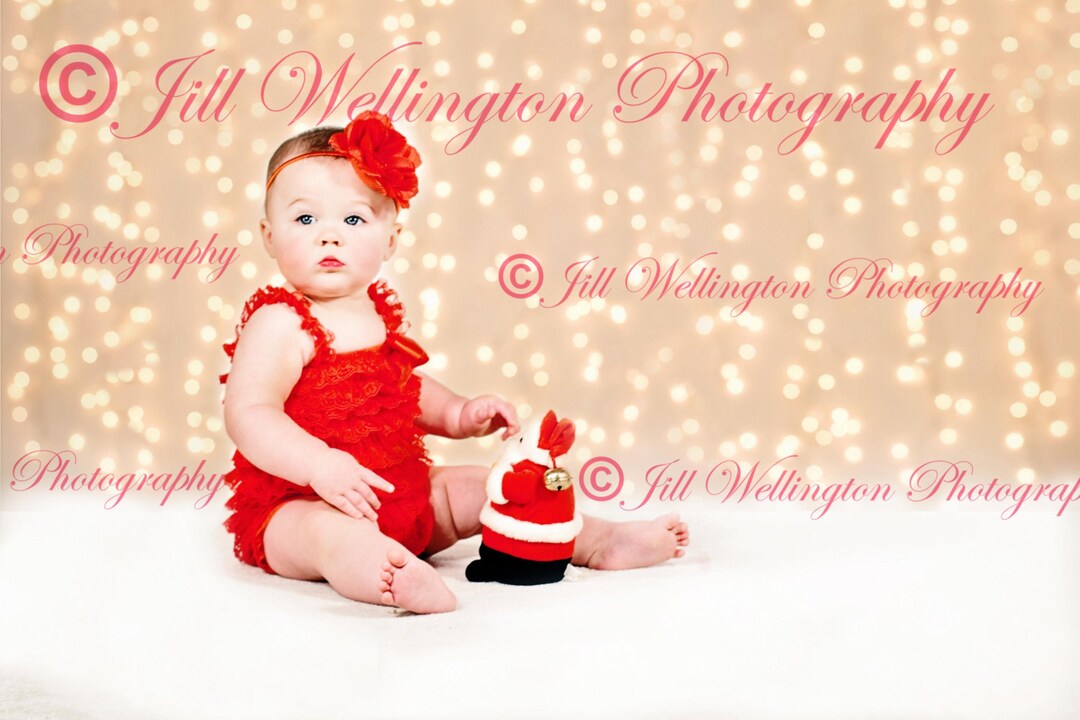 DIGITAL Xmas Bokeh Overlays Silver and Gold for Christmas, Photography ...
