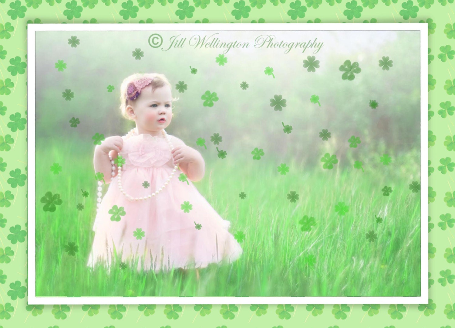 DIGITAL Shamrock Png Overlay, St. Patrick's Day, St. Paddy's Day ...