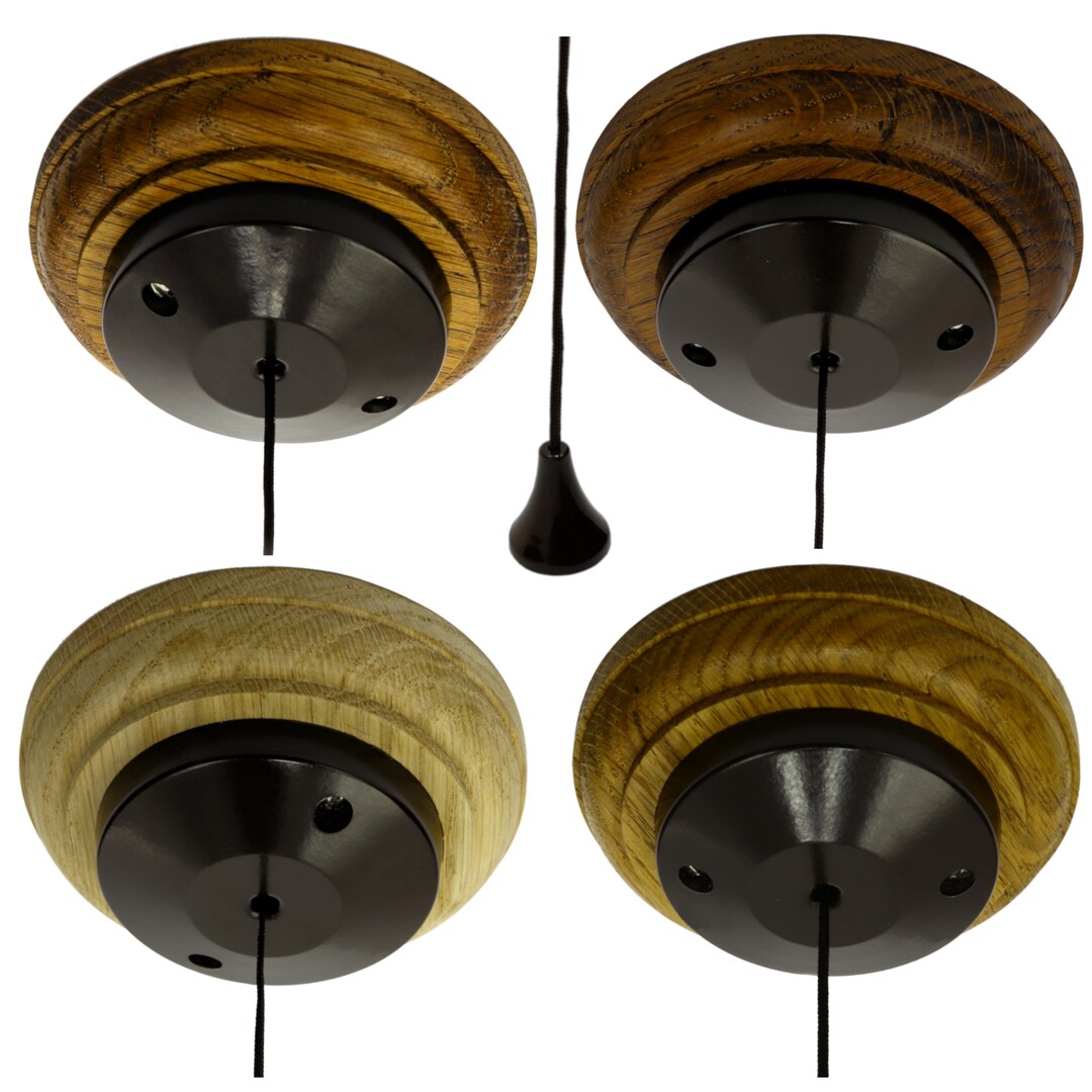 Bakelite and Oak Ceiling Pull Switch in Classical Period Styling and a ...