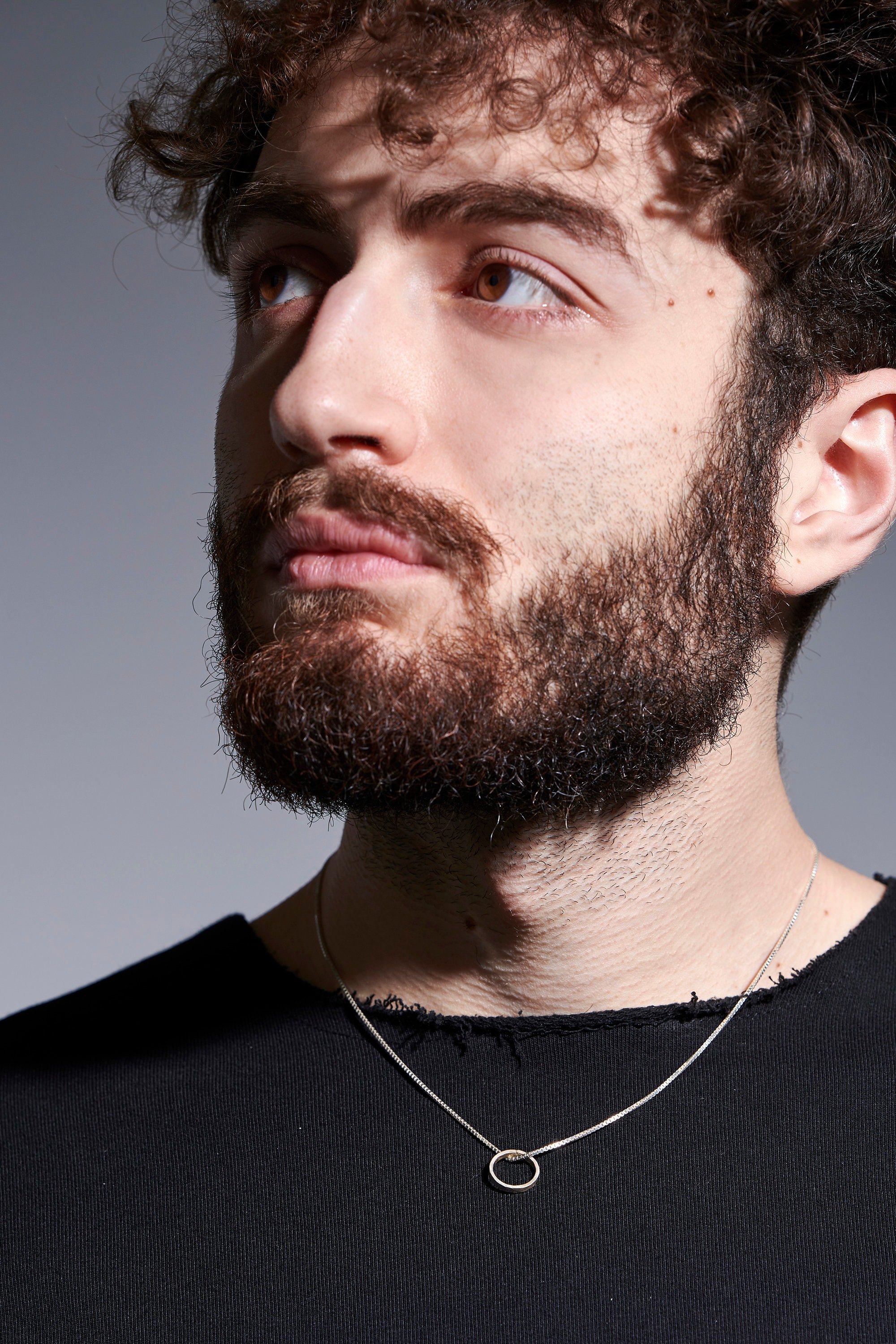 Simple Minimal Necklace for Men - Sterling Silver Chain - Etsy