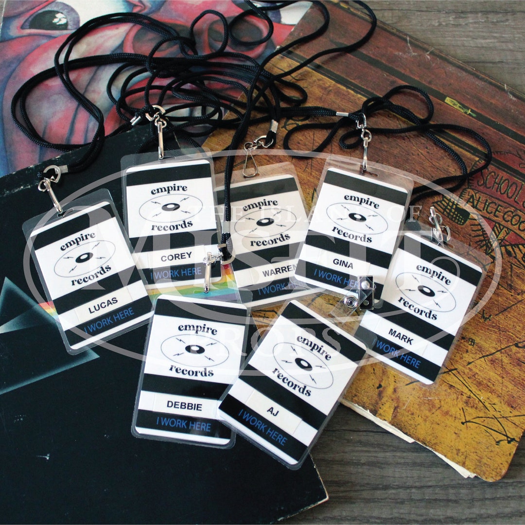 Empire Records Employee ID Badge - Etsy
