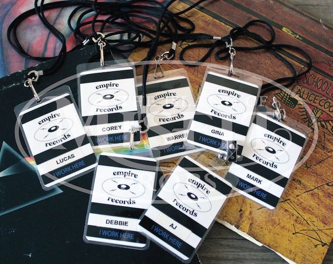 Empire Records Employee ID Badge - Etsy