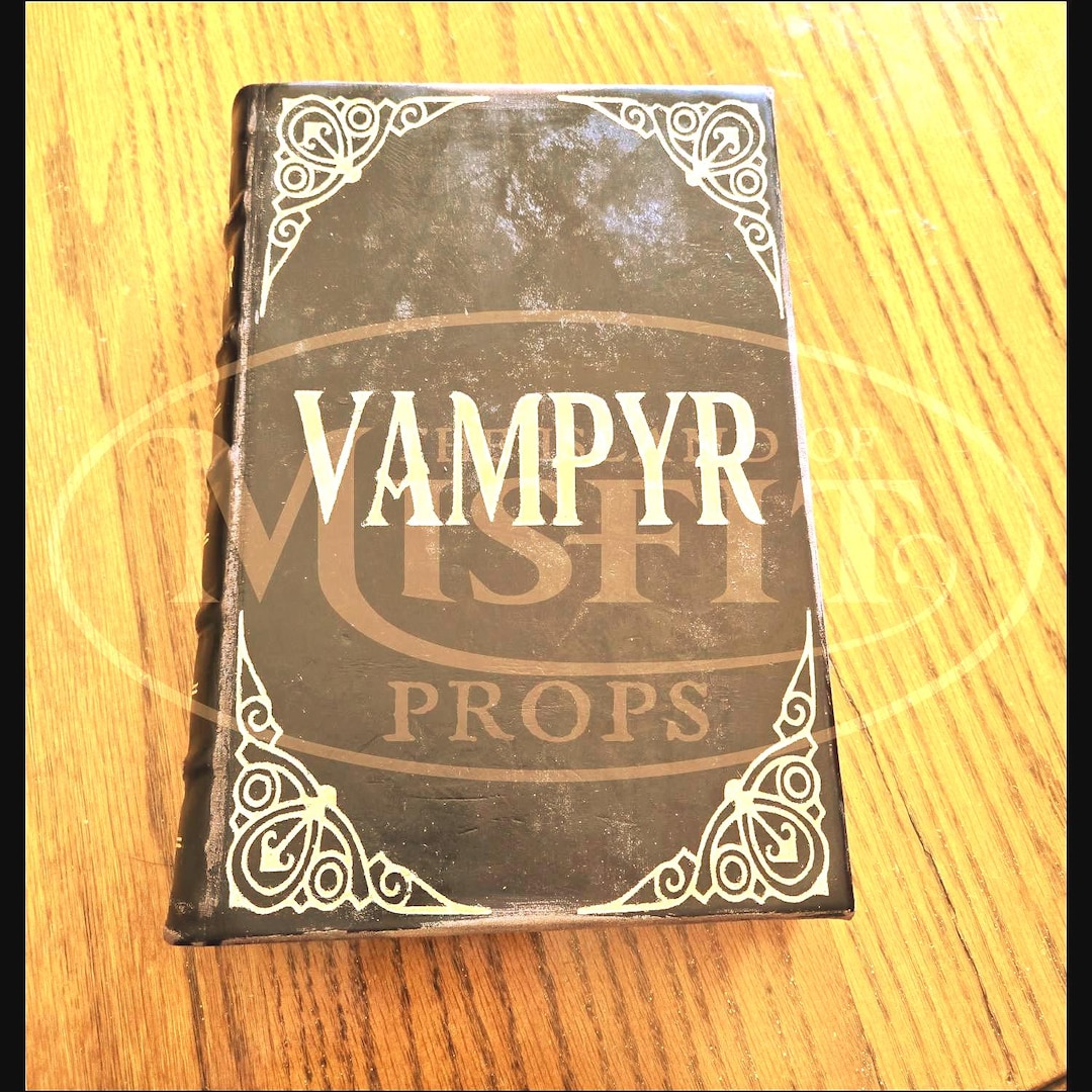 VAMPYR - Occult Vampire Book - Etsy