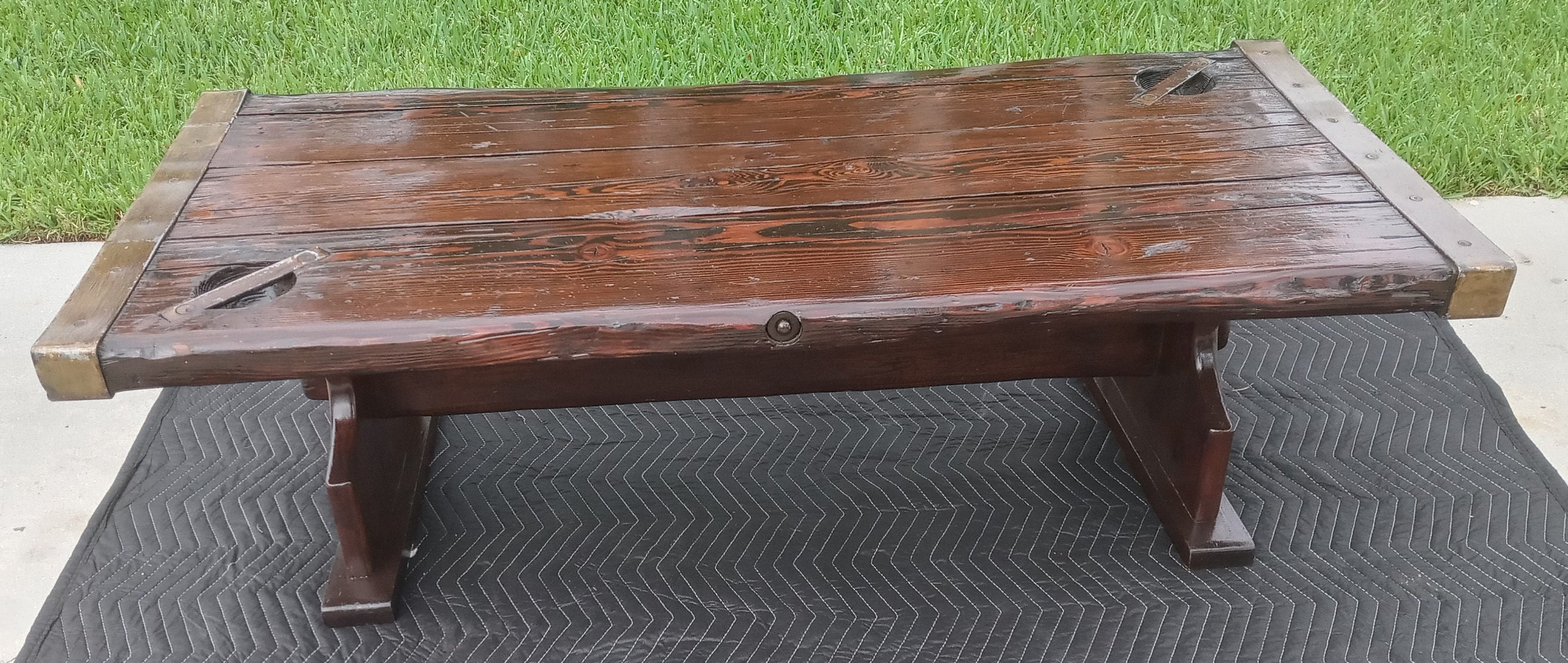 Liberty Ship Hatch Cover Furniture