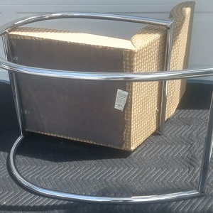 Vintage Mid Century Chrome Rocking Chair by Contemporary Shells Inc. - Etsy