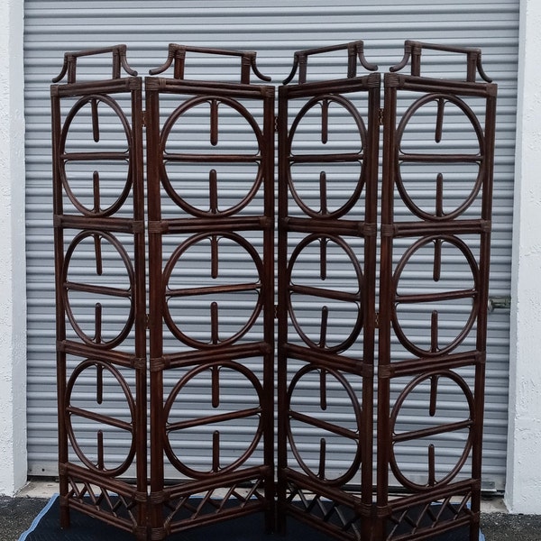 Bamboo Room Divider - Etsy