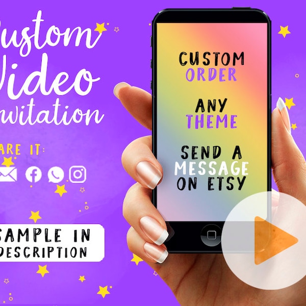 Original Invitation - Etsy