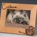 Cat Name Picture Frame, Pet Picture Frame, Custom Engraved ...
