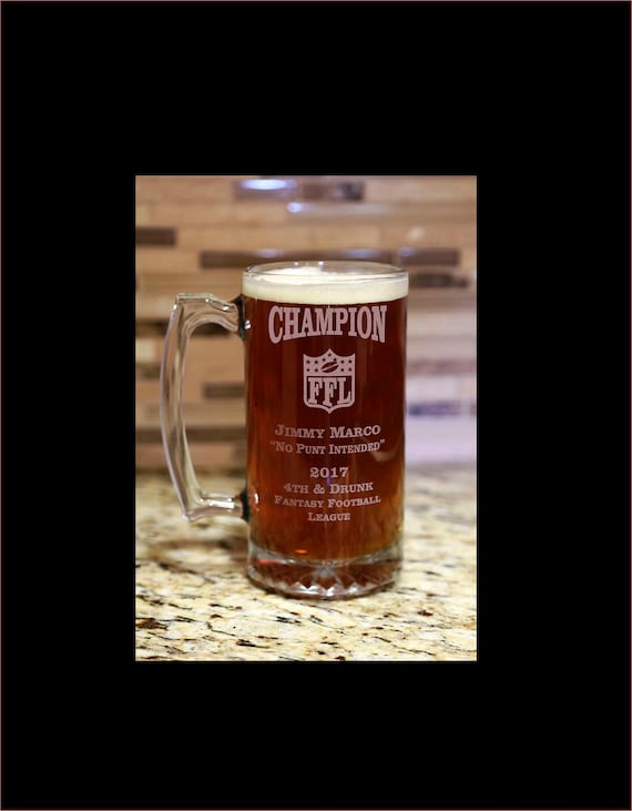 Fantasy Football Trophy Beer