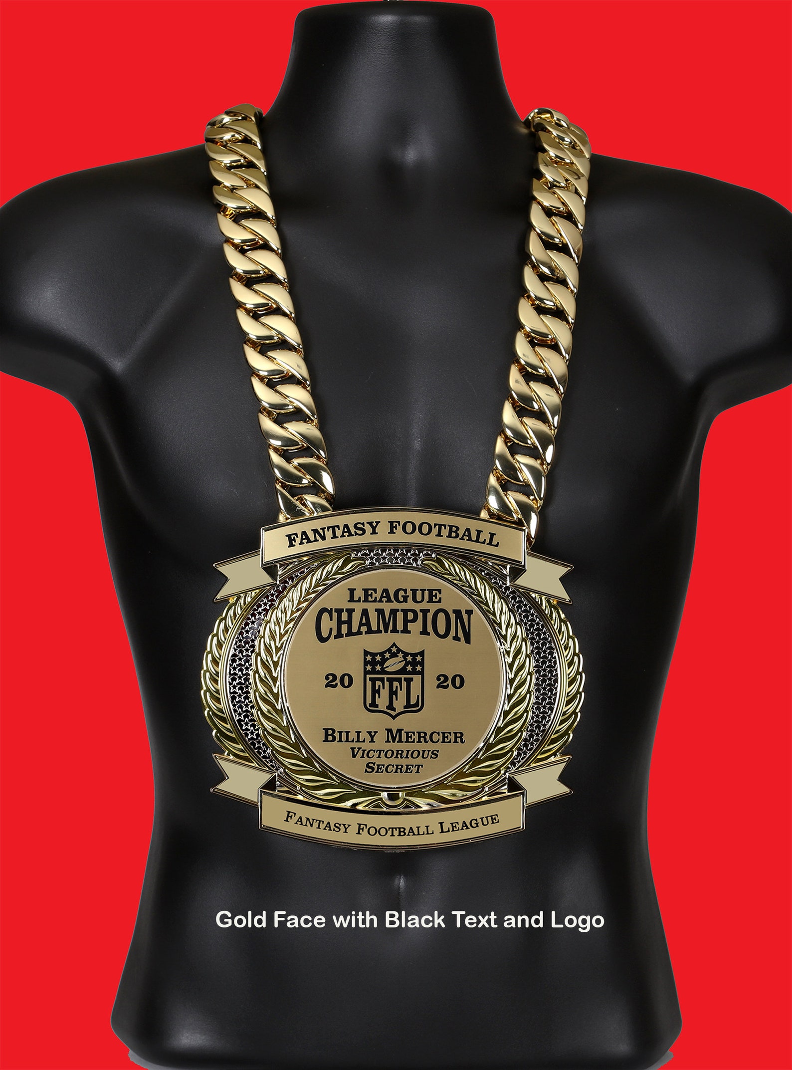 Championship Belt Trophy Award Fantasy Football FFL MVP - Etsy