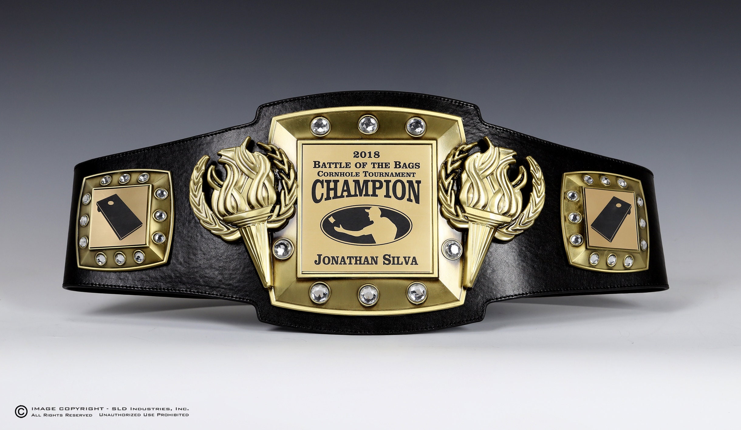 Corn Hole, Championship Belt, Trophy, Award, Perpetual, Personalized ...
