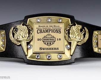 ARM WRESTLING Championship Belt Trophy Award Perpetual | Etsy