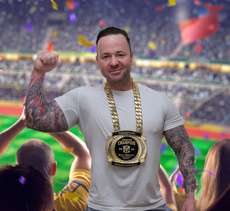 Championship Belt Trophy Award Fantasy Football FFL MVP - Etsy