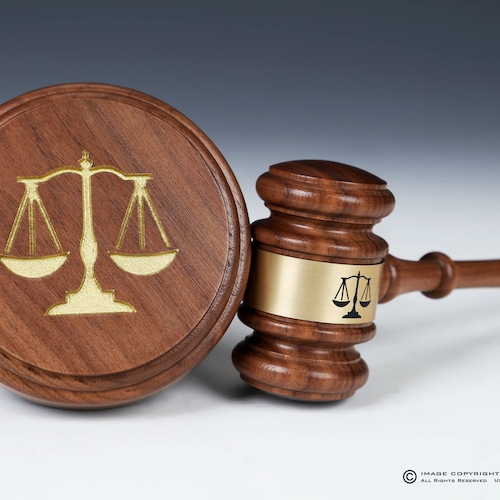 Personalized Engraved Gavel Set With Sounding Block Custom - Etsy