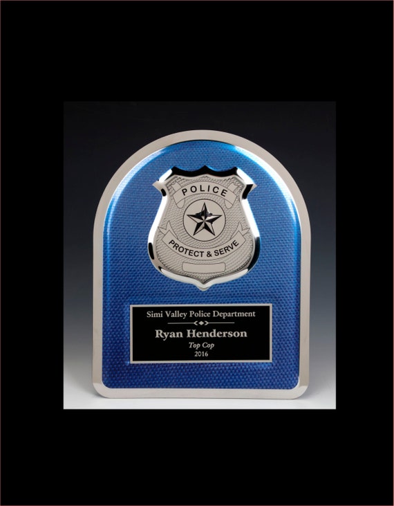 Hero Plaque Series for POLICE FIREMEN and SHERIFF Stainless | Etsy