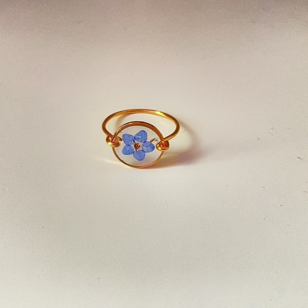 Forget Me Not Ring - Etsy