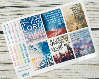 Bible stickers | Etsy