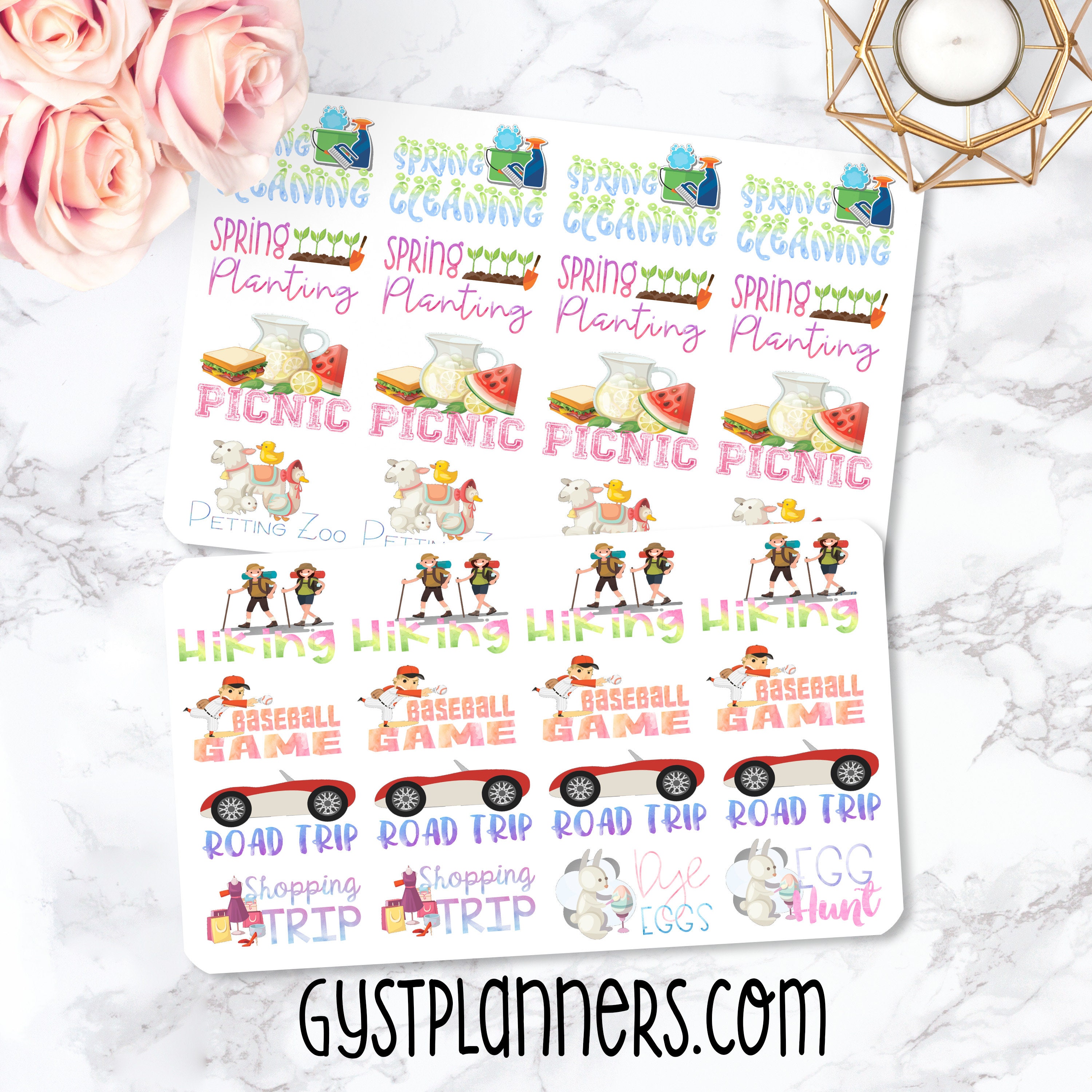 Activity Stickers / Event Stickers / Planner Stickers / Erin - Etsy