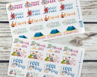 Play Date Stickers / Kid Stickers / Fits Erin Condren - Etsy