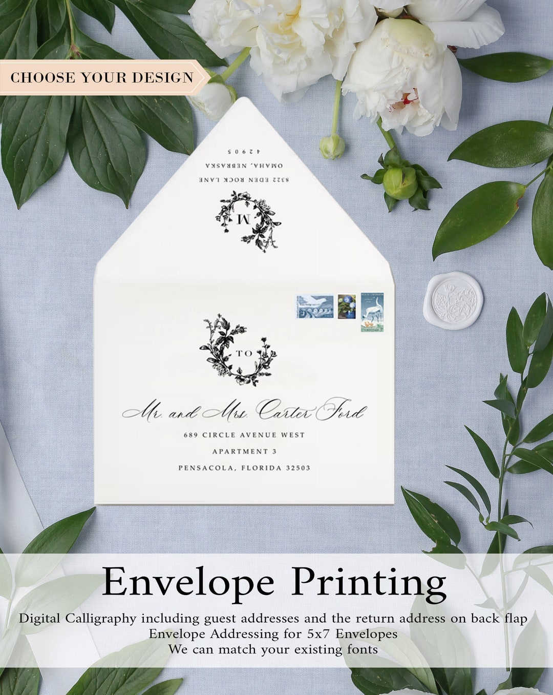Personalized Envelopes | Envelops, Envelope Printing, Printed Envelopes ...