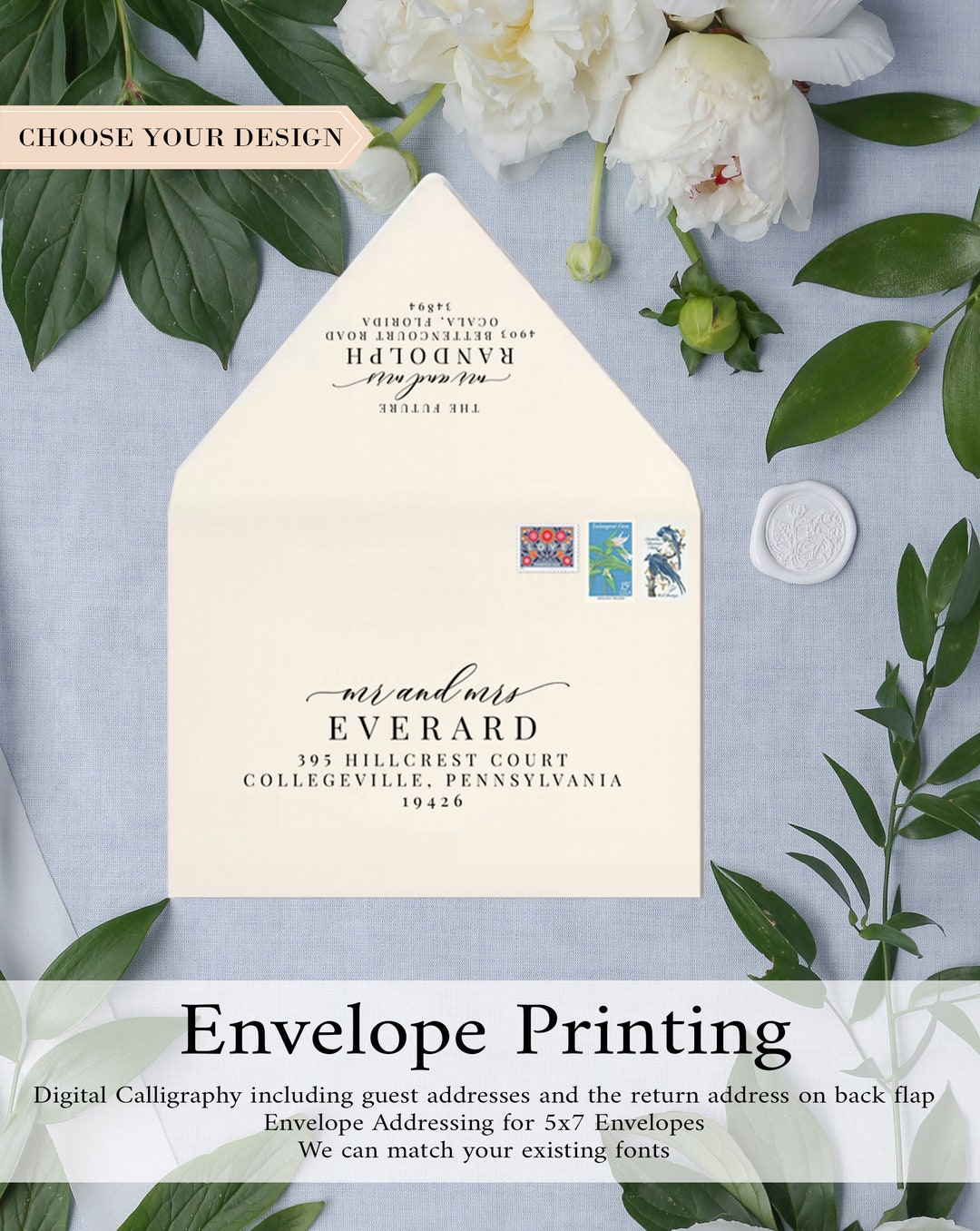 Envelope Printing & Addressing Service for Invitations, Cards | Order ...