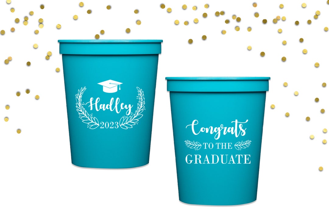 Graduation Cups Class of 2025 College Graduation Decorations Grad Party ...
