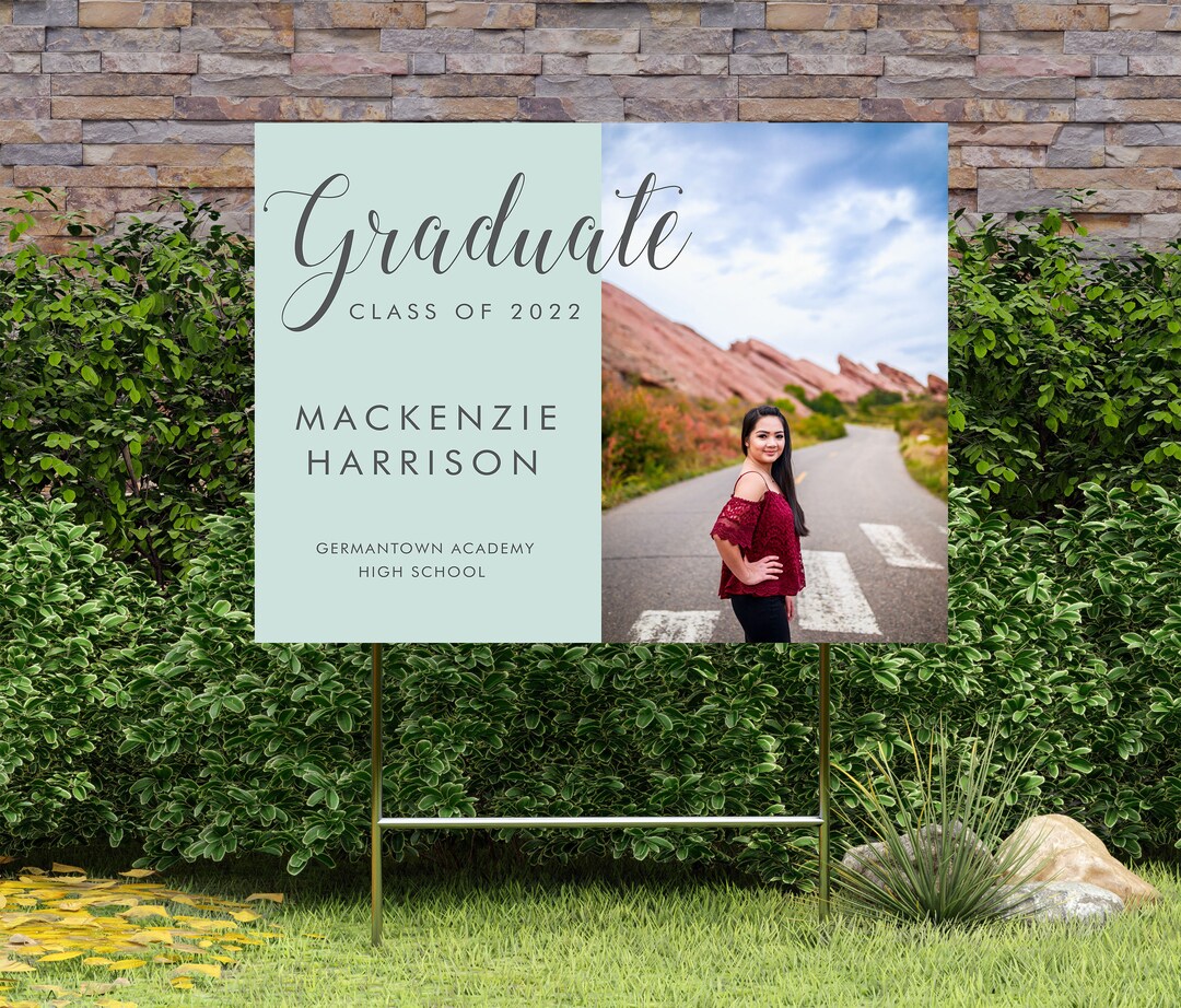 Graduation Lawn Signs, Yard Signs, Outdoor Lawn Decorations, Lawn ...