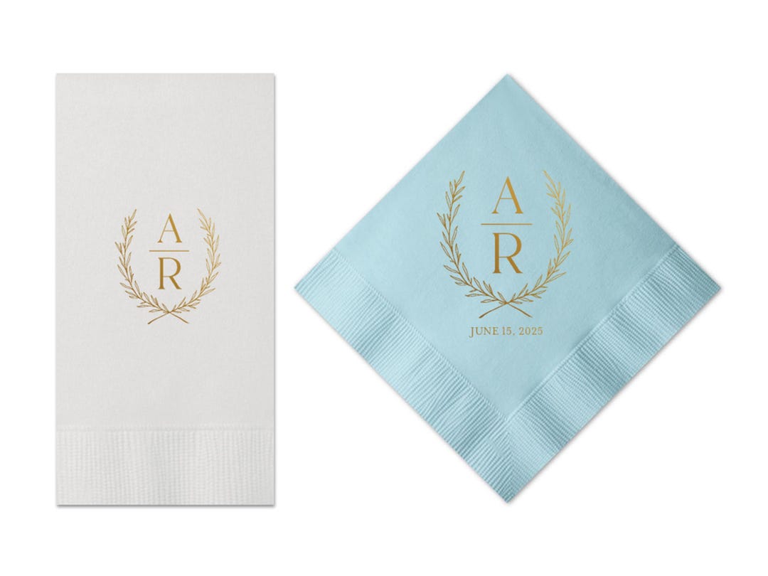 Personalized Cocktail Napkins, Design Your Own Napkins, Wedding Napkins ...