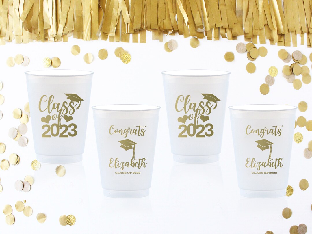 Graduation Party Cups, Graduation Favors, Graduation Party Ideas ...