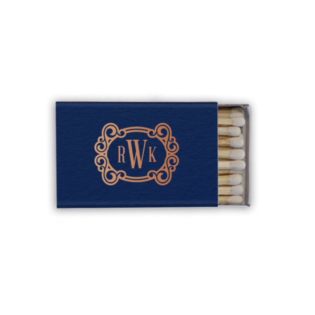 Custom Monogrammed Wedding Matches, Cigar Matches, Sparkler Matches ...