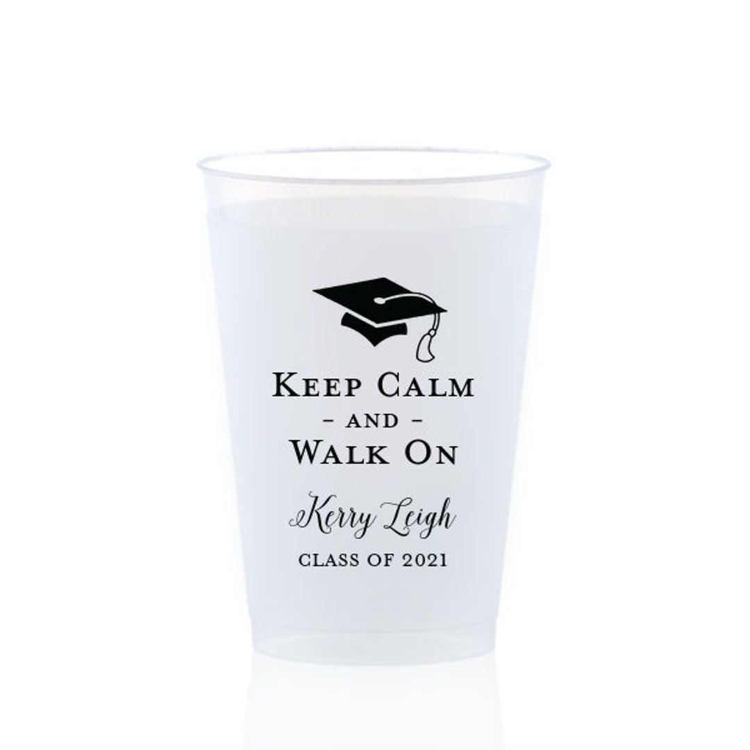 Graduation Party Cups, Custom Graduation Cups, Personalized Party Cups ...