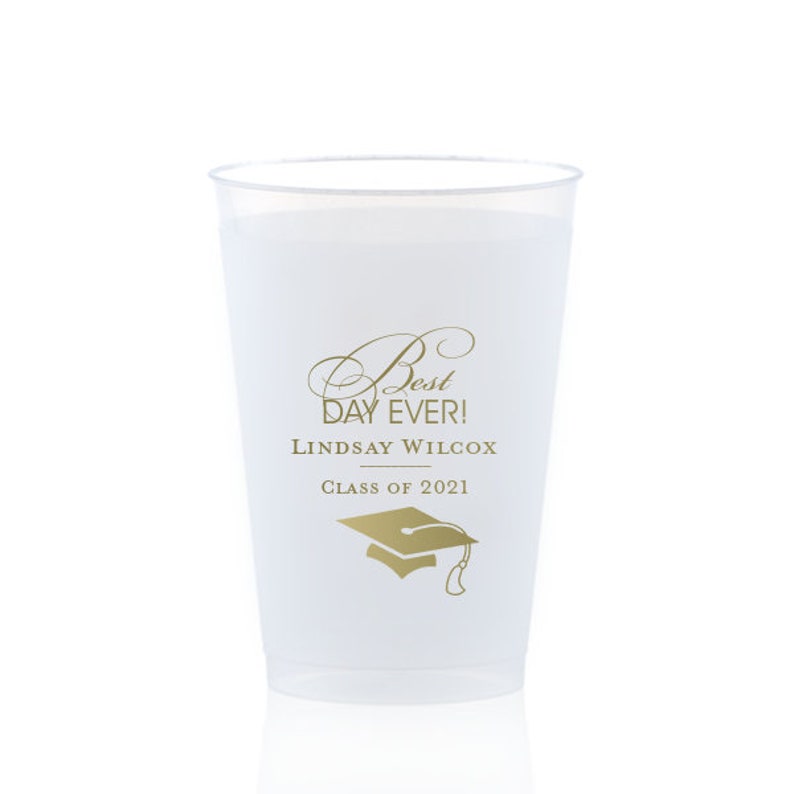 Graduation Plastic Cups, Graduation Favors, Graduation Party Ideas ...