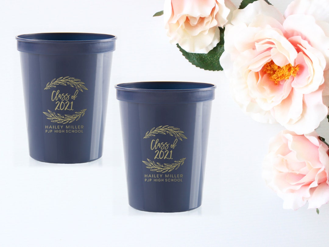 2025 Graduation Cups Party Decorations Personalized Grad Party Cups ...