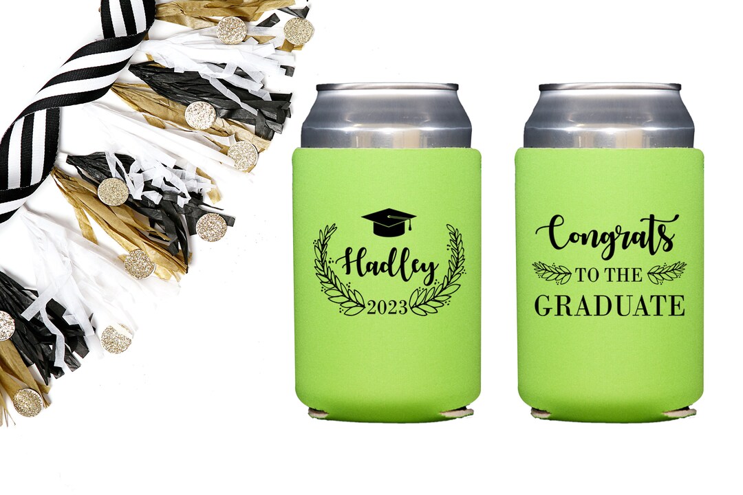Graduation Party Favors, Graduation Can Cooler, Grad Party, College ...