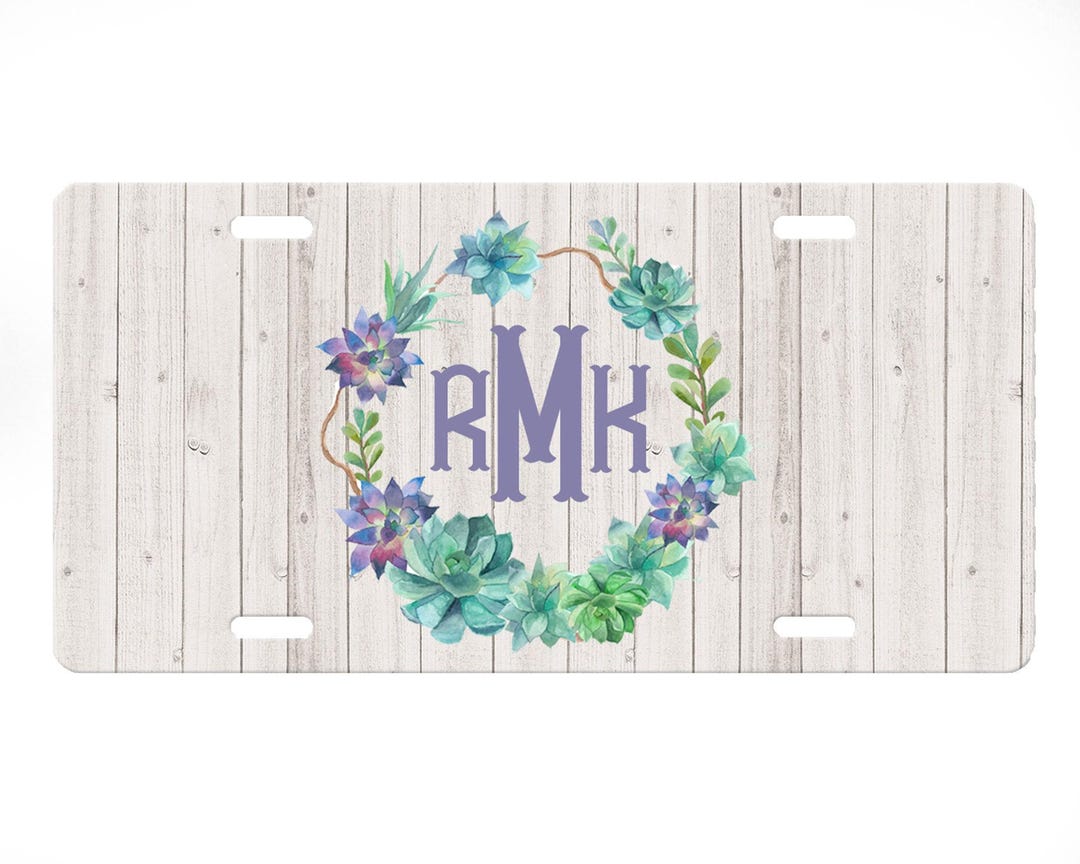 Custom License Plate Personalized - Front License Plate With Name ...