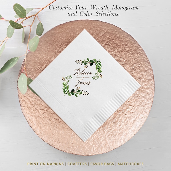 Engagement Napkins - Etsy