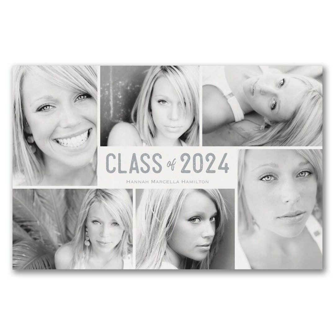 Graduation Paper Placemats Class of 2024 Decorations Tableware ...