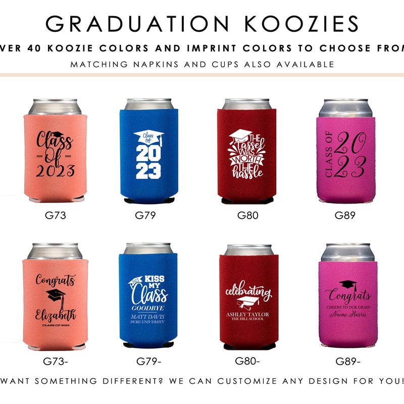 Personalized Koozies - Etsy