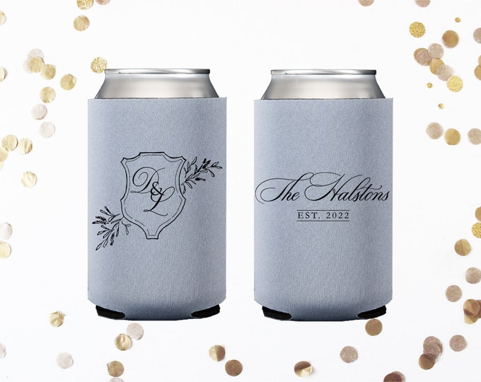 Custom Event Coordinating Can Coolers, Personalized Wedding Favors ...