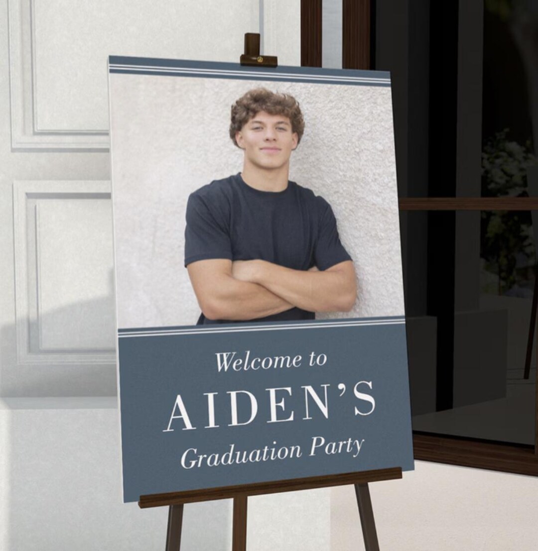 Graduation Photo Sign, Graduation Yard Signs, Graduation Decor 2025 ...