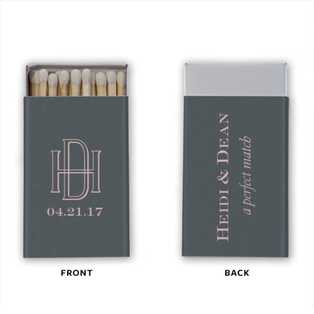 Cigar Bar Matches, Custom Matches, Wedding Favors, Sparkler Matches ...