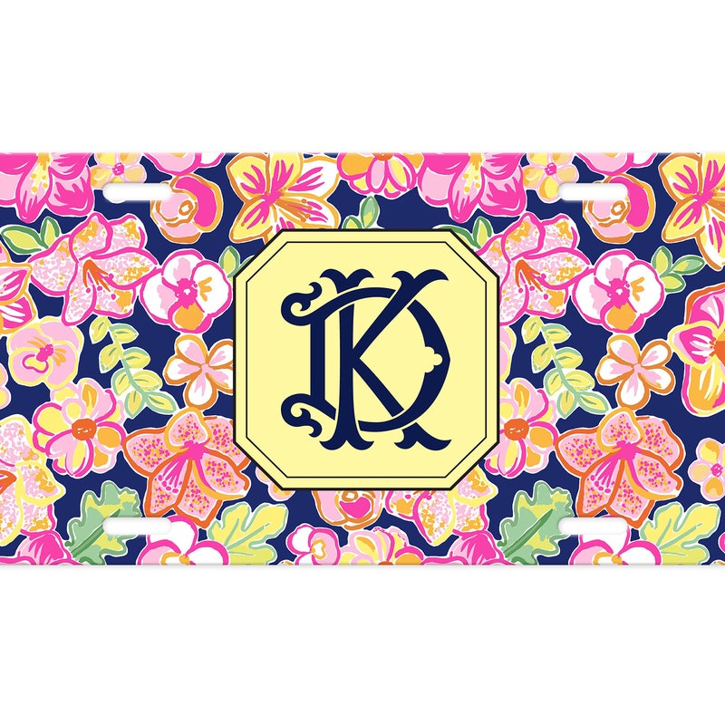 Monogrammed Plate - Etsy