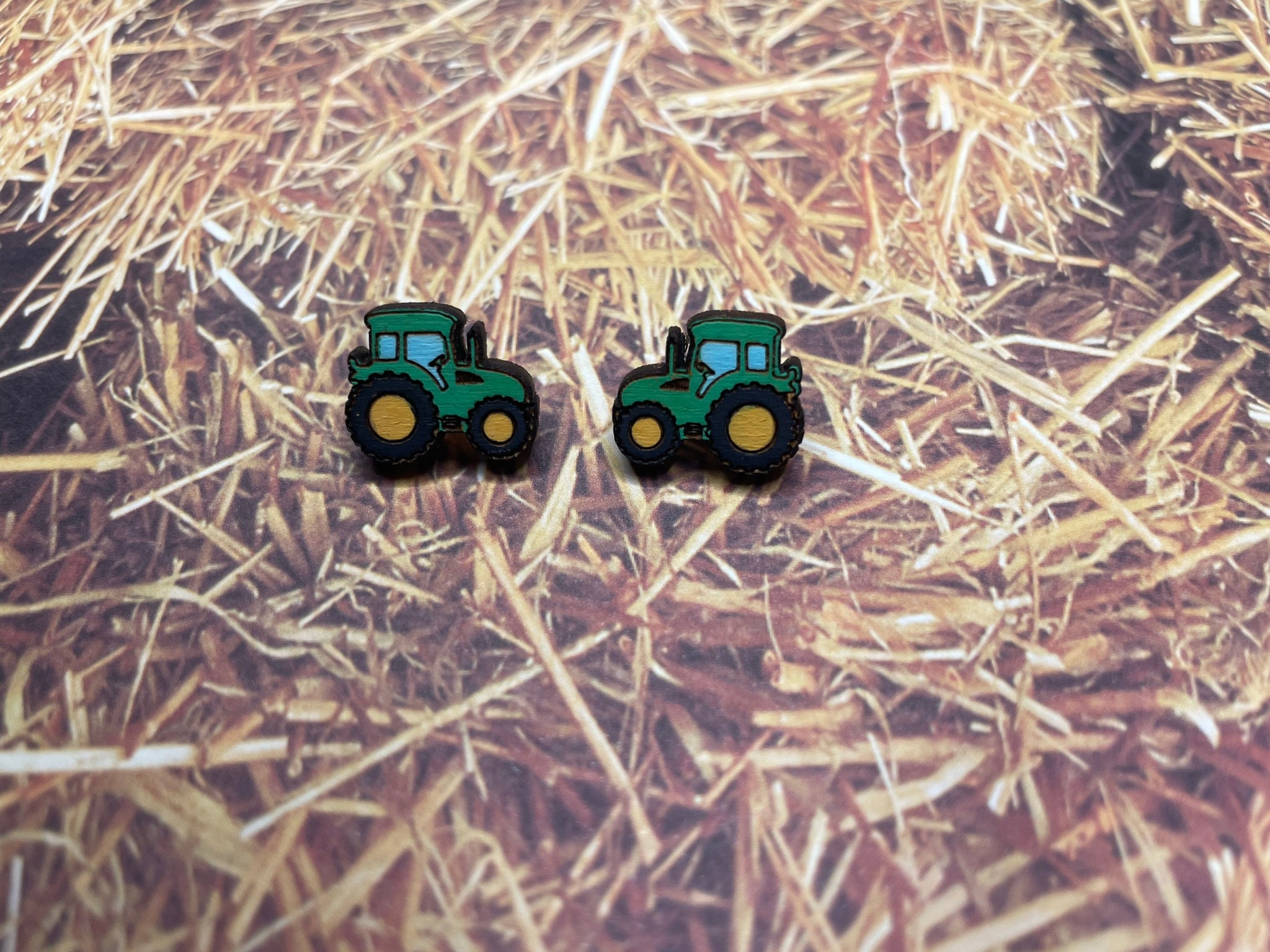 Tractor Studs Hand Painted - Etsy